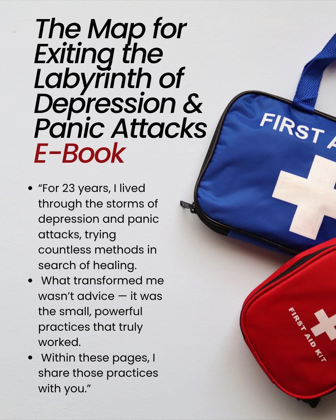 Depression & Panic Recovery Map | Action-based Self Help Ebook (instant ...