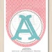 DIY BANNER in Coral and Teal Instant Printable Download - Etsy