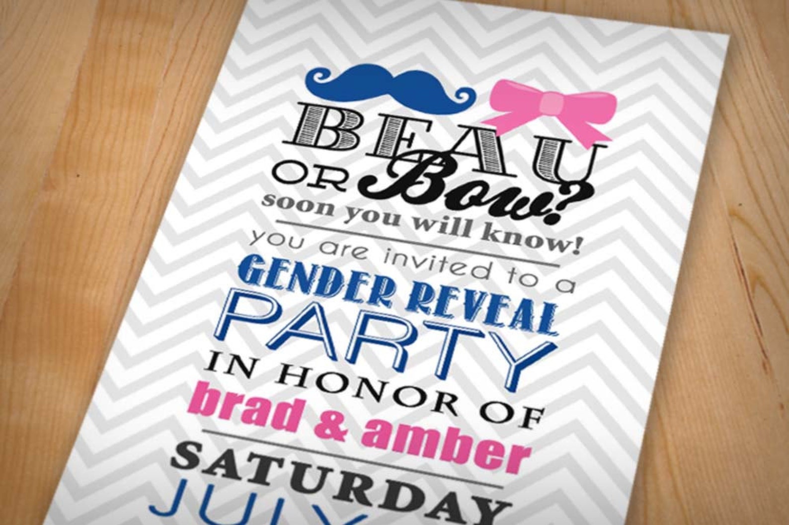 MUSTACHE Printable Bookmark Instant Download | Etsy