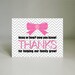 BOY MUSTACHE Thank You Card Instant Printable Download - Etsy