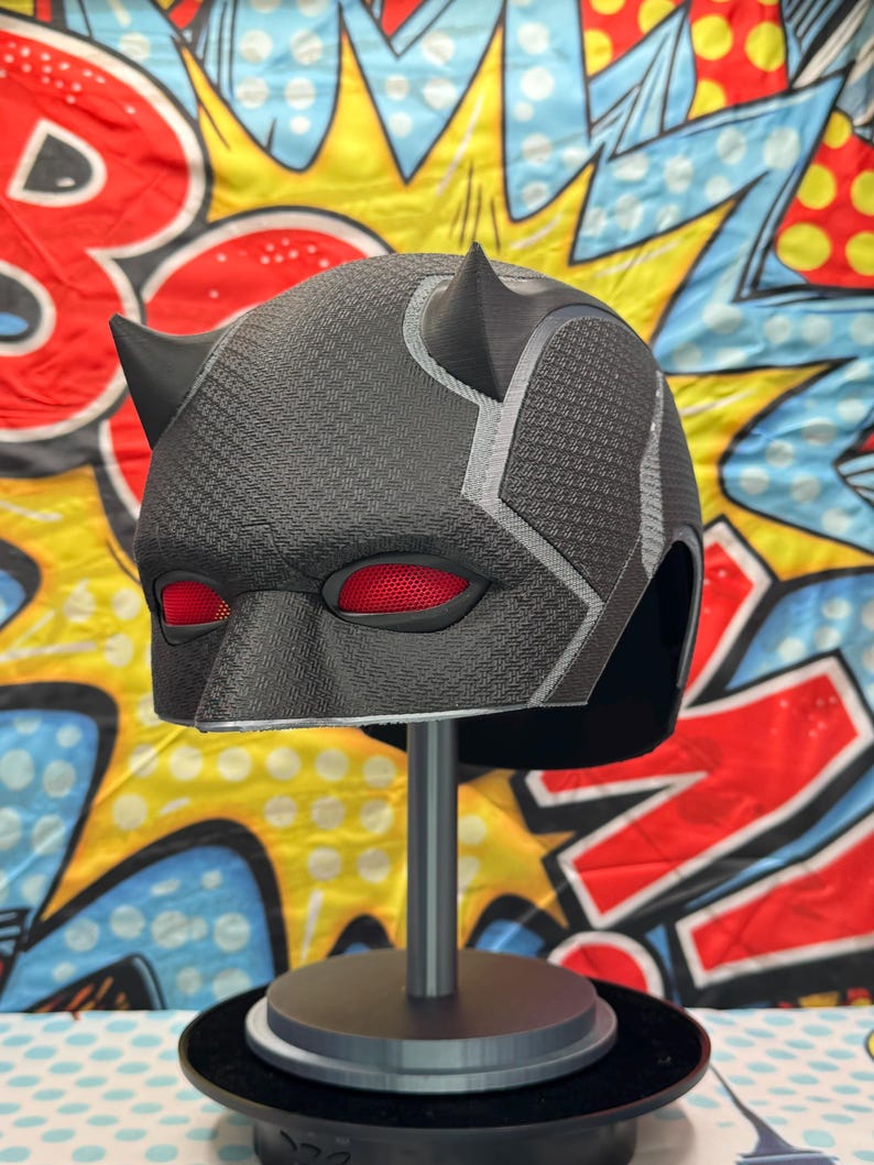 Daredevil Born Again Helmet (black Shadowland Version) 3D Printed ...
