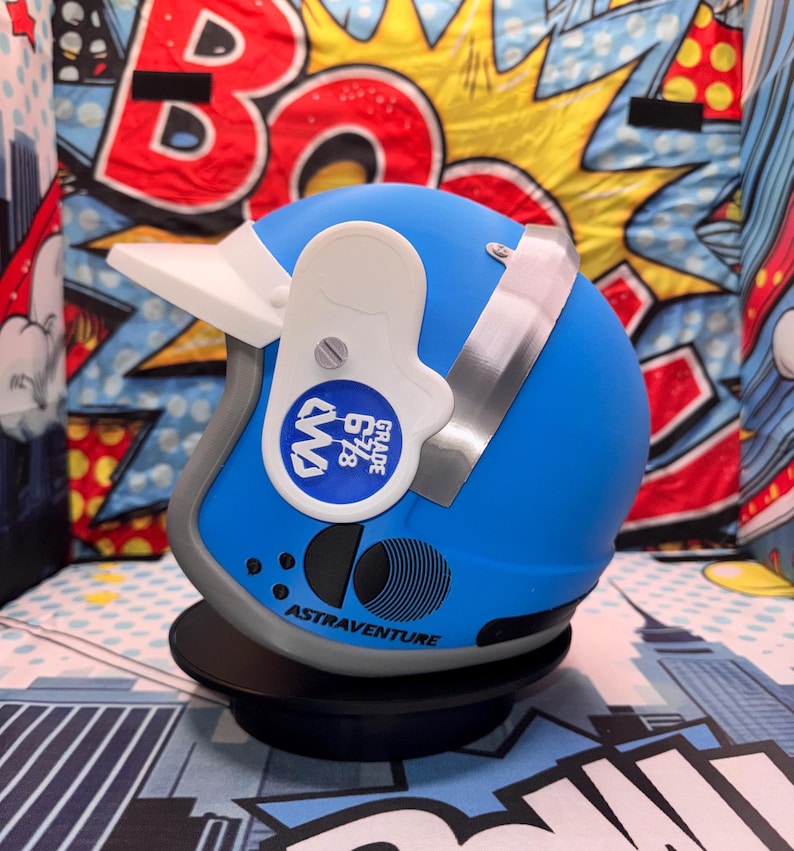 Orange or Blue Arc Raiders Inspired 3D Printed Ryder Helmet - Etsy