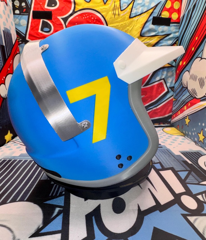 Orange or Blue Arc Raiders Inspired 3D Printed Ryder Helmet - Etsy