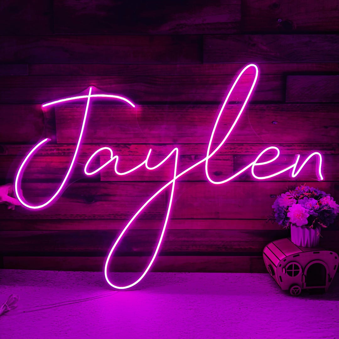 Custom Neon Sign, LED Neon Light Sign, Home Wall & Room Decor, Neon ...
