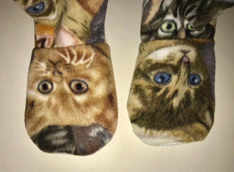Adult Footed Pajamas Fleece Footed Footie Pants Petite Cat | Etsy