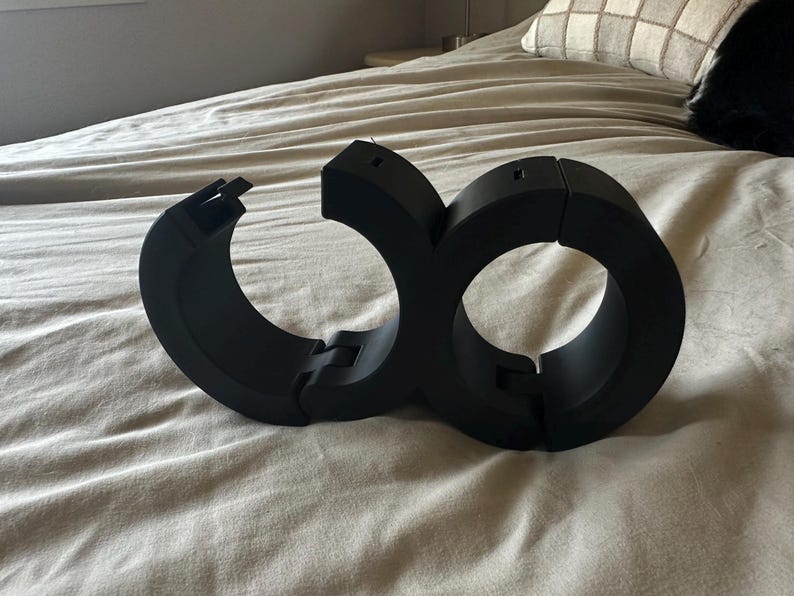 Rigid Plastic Bondage Handcuffs – Quick-locking BDSM Restraints ...