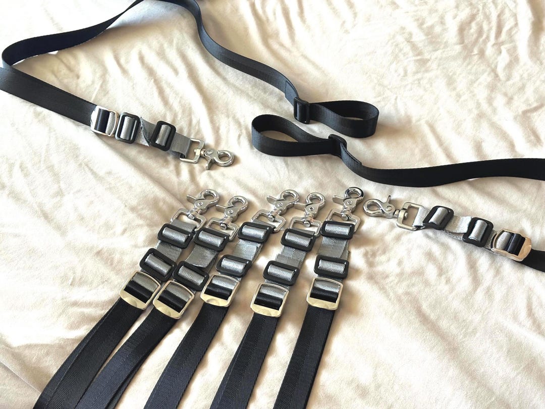 Under Bed Restraint System - Adjustable Nylon Straps, Metal Clips - Etsy