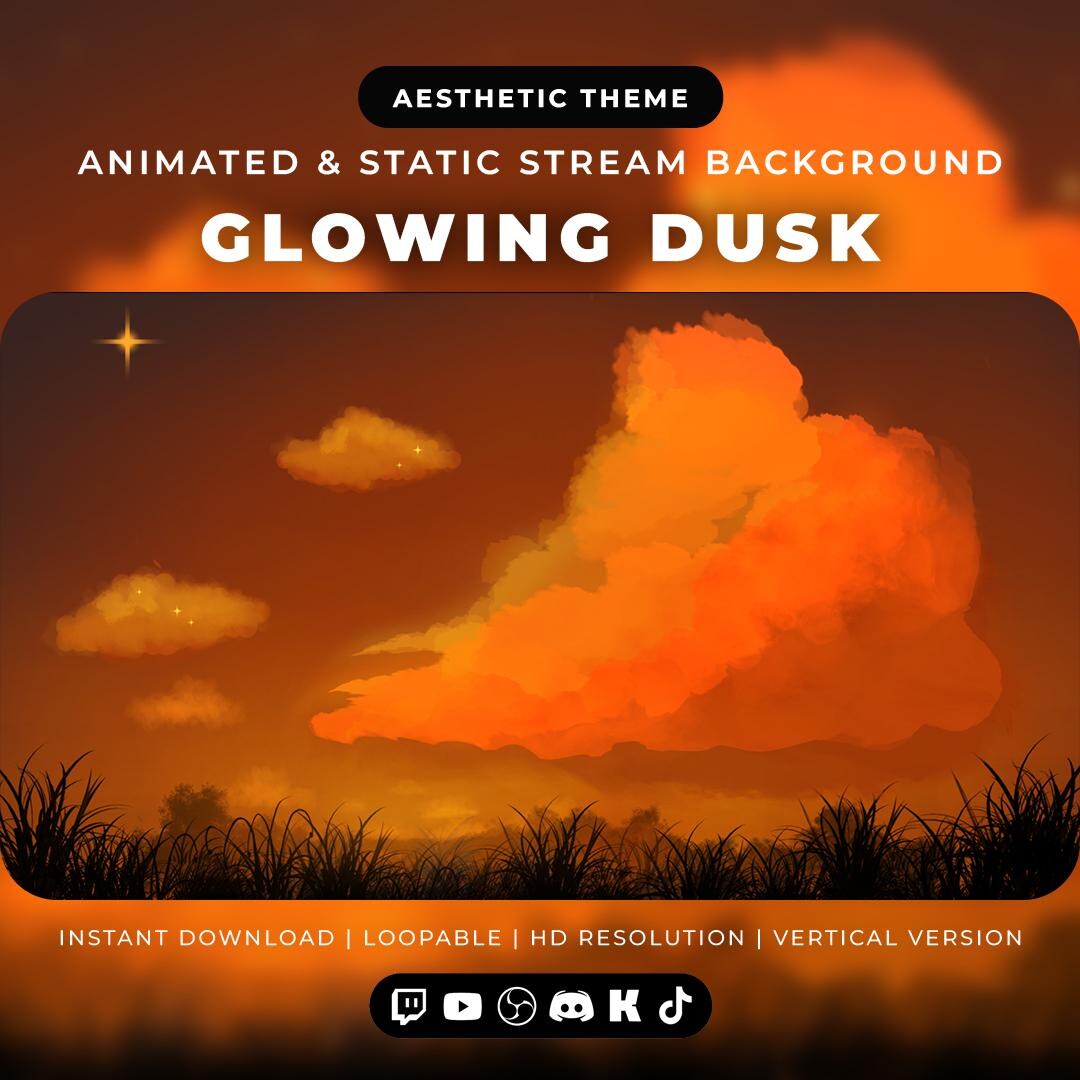 Animated Stream Background for Twitch Youtube Kick | Anime Background ...