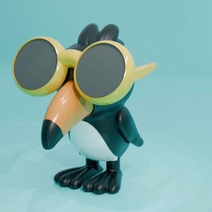 Frulli Frulla Meme Bird 3D Printed Meme Figurine Viral Tiktok Italian ...