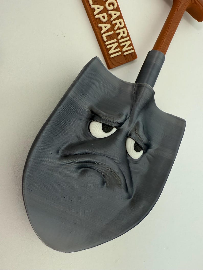 Sad Shovel Figurine – 3D Printed Pala Garrini Lapalini Viral Tiktok ...