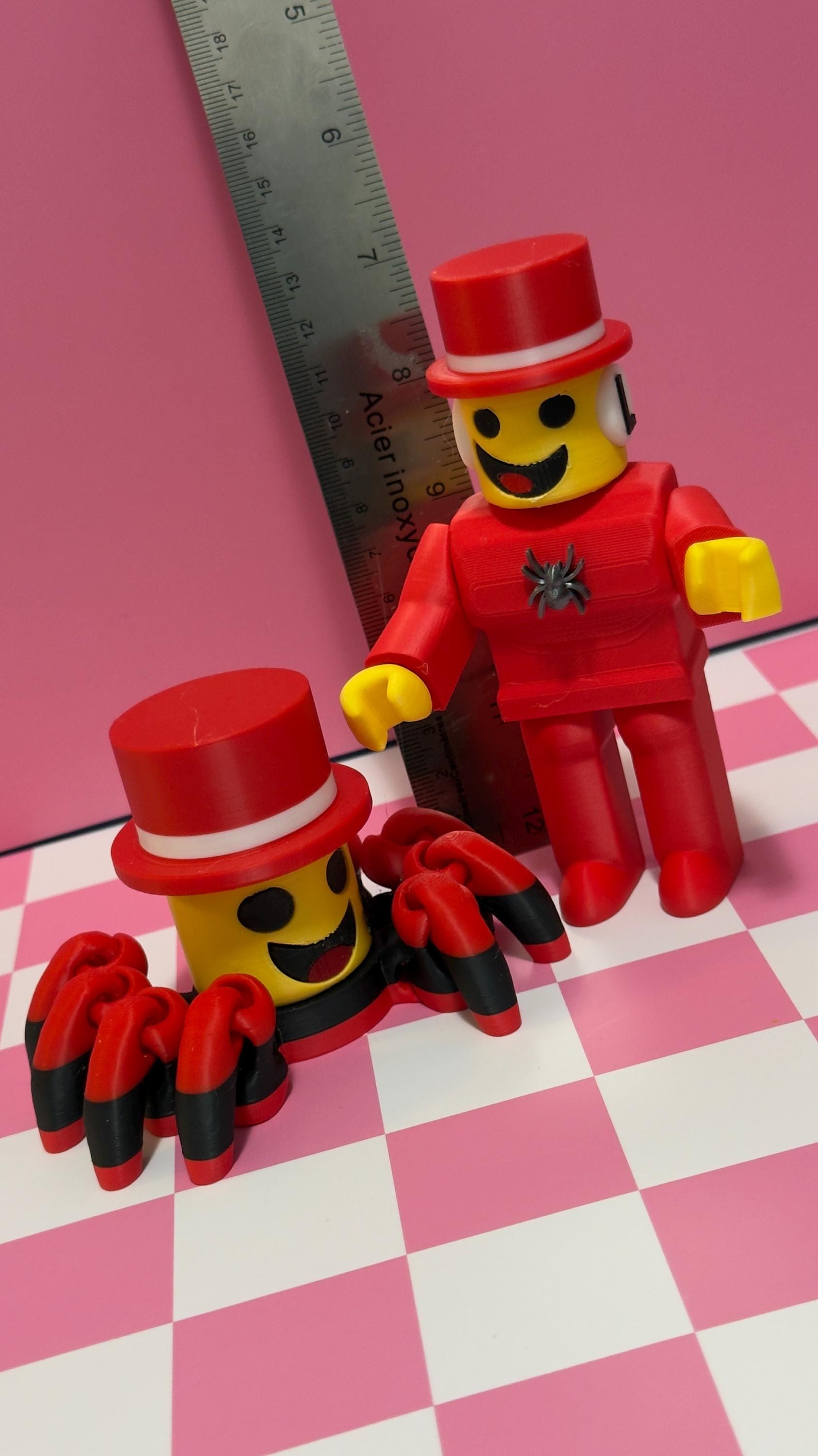 Spydersammy Steal a Brainrot Sammy Spider and Admin Sammy Figures 3d ...