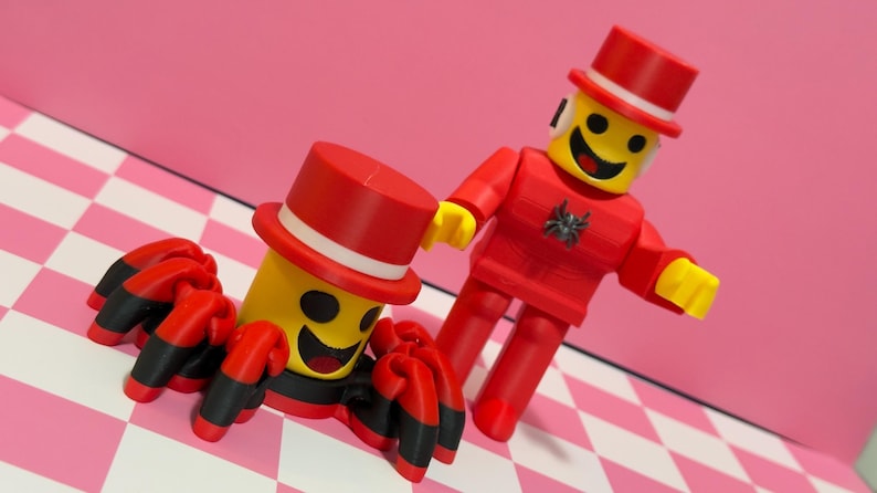 Spydersammy Steal a Brainrot Sammy Spider and Admin Sammy Figures 3d ...