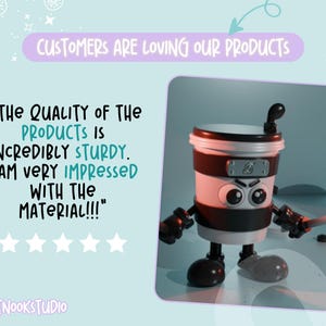 Cappuccino Assassino 3D Printed Figure Brainrot Italian Memes Desk Toy ...