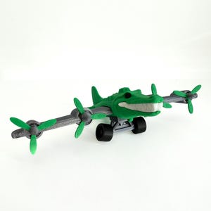 Bombardino Cocodrilo Bomber Plane Toy 3D Printed Viral Figure Funny ...