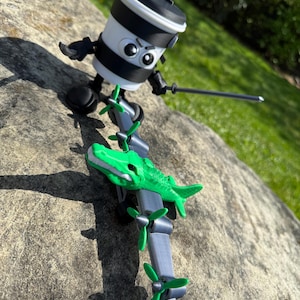 Bombardino Cocodrilo Bomber Plane Toy 3D Printed Viral Figure Funny ...