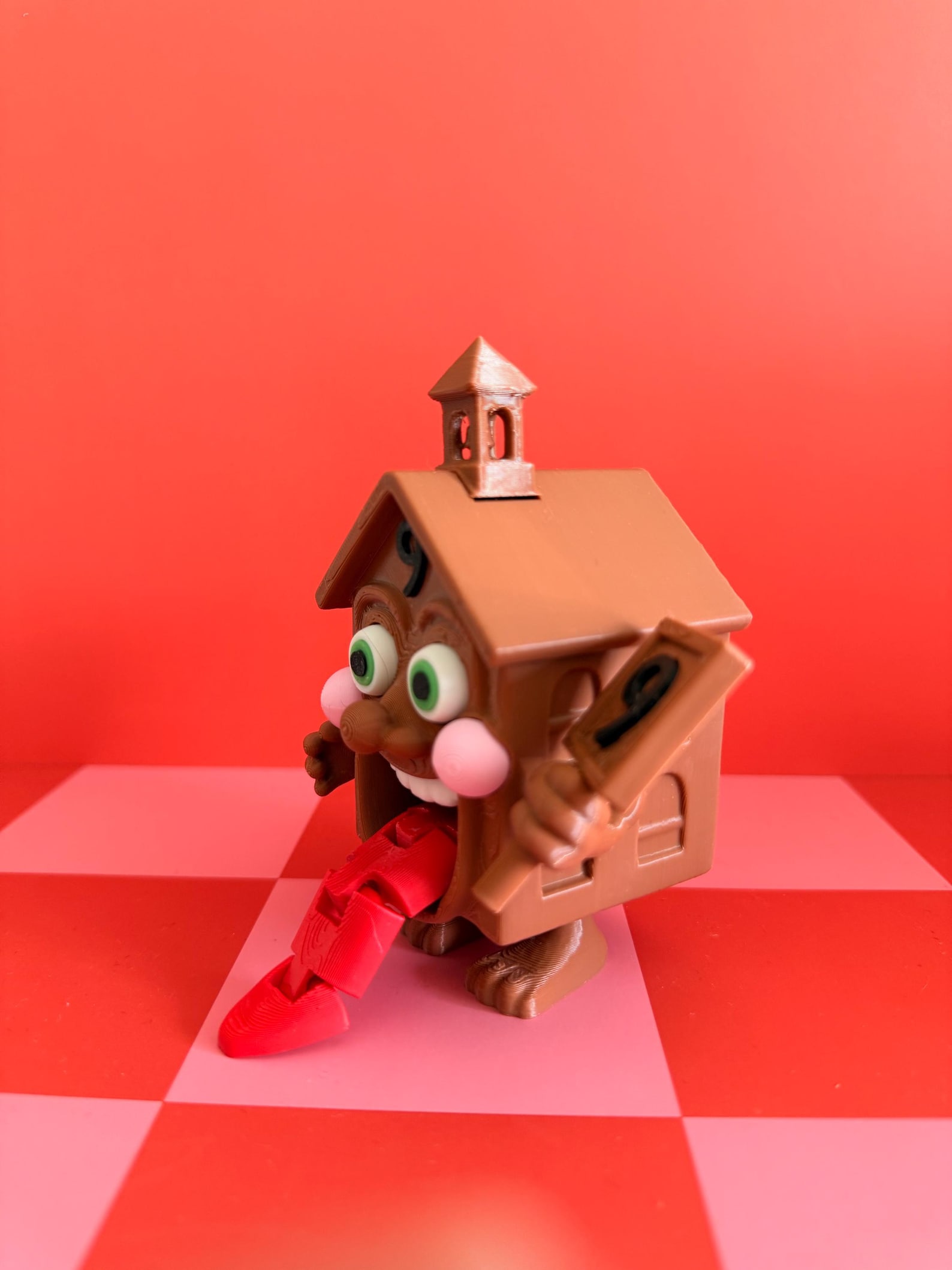 Esok Sikolah 3D Printed Figure – Funny Schoolhouse Brainrot Meme Toy ...