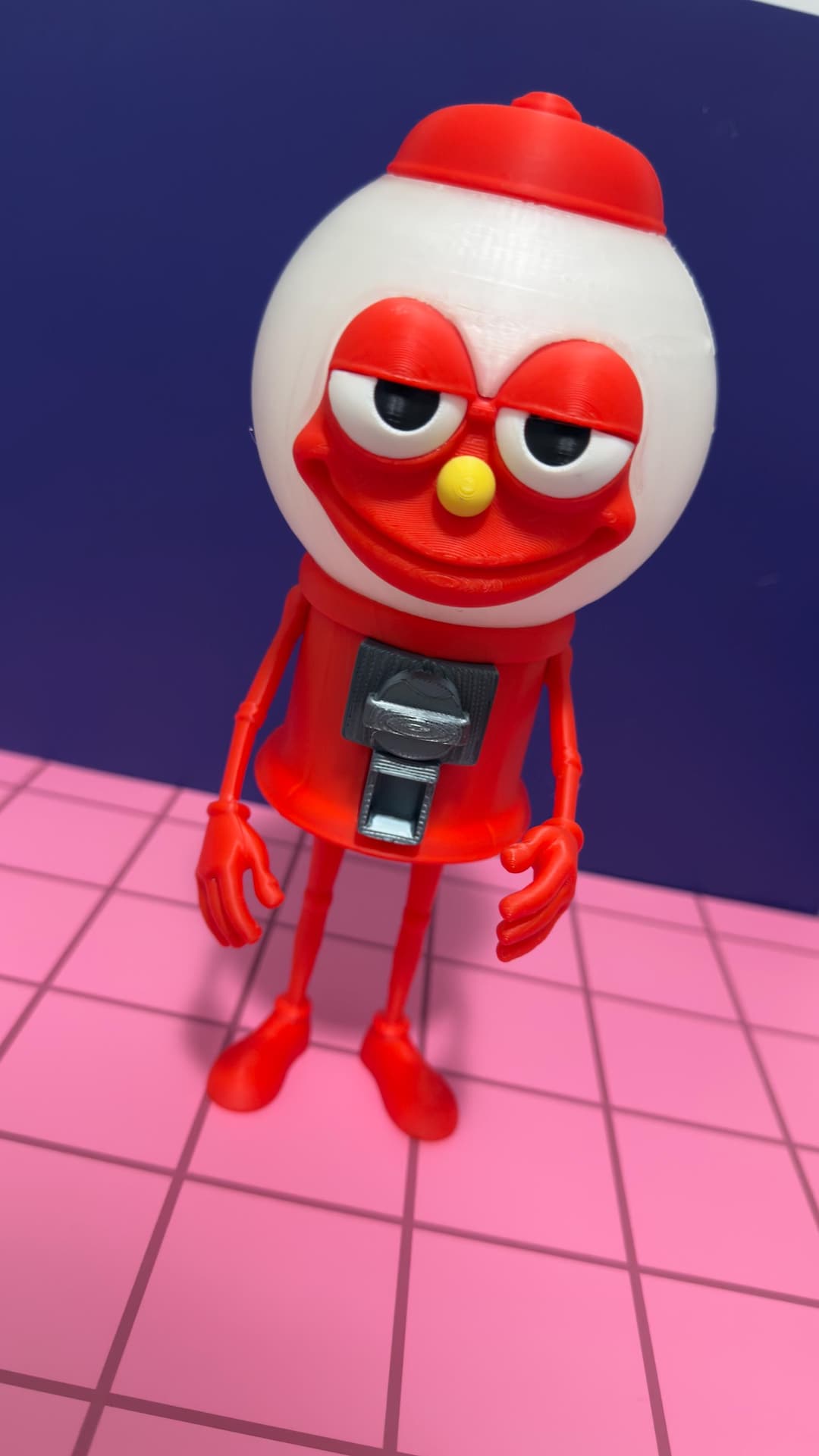 Chicleteira Bicicleta Figure Brainrot Gumball Machine Toy 3D Printed ...