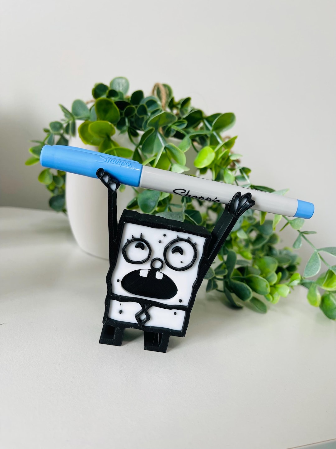 Sea Sponge Magic Pencil Holder Doodlebob Pencil Holder 3D Printed ...