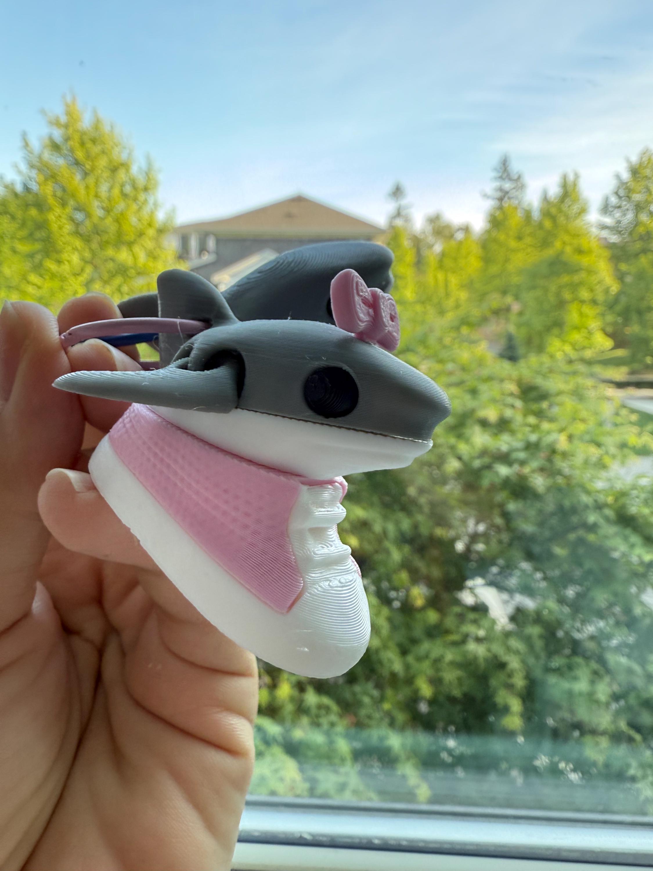 Mini Tralalero Tralala Keychain I Piccoli Brainrot Figurines Toy 3D ...