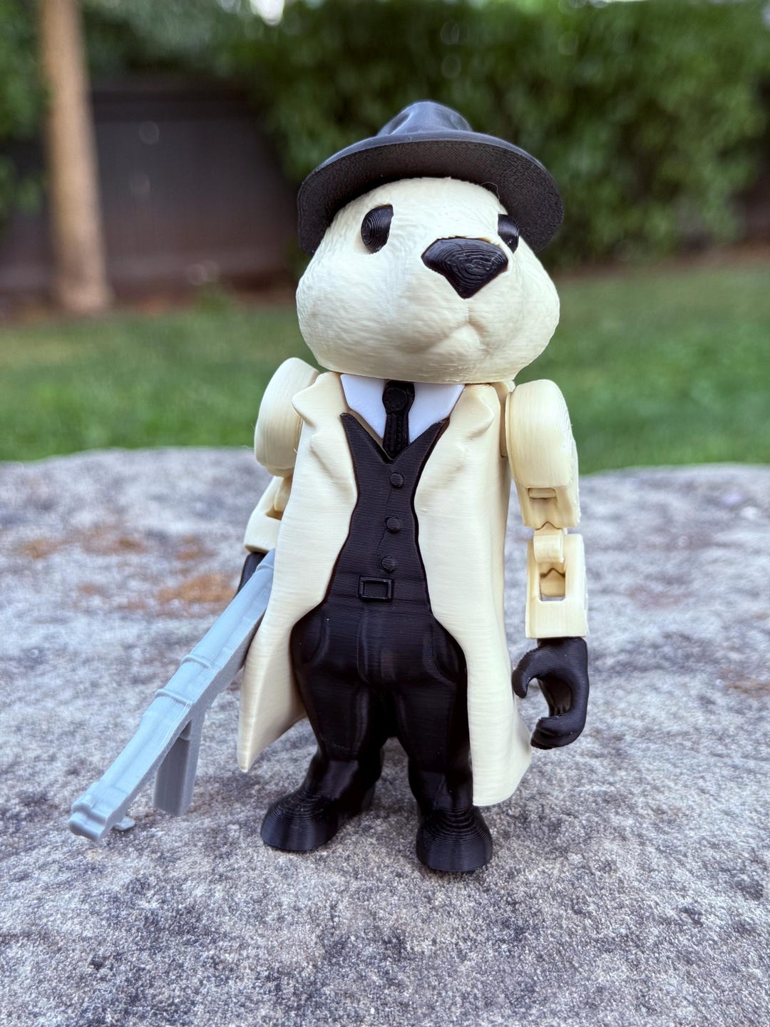 Bobrito Bandito – 3D Printed Meme Figure Brainrot Gangster Doggo Meme ...