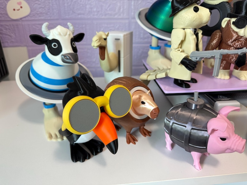 Figura de meme viral impresa en 3D de juguetes de memes italianos ...