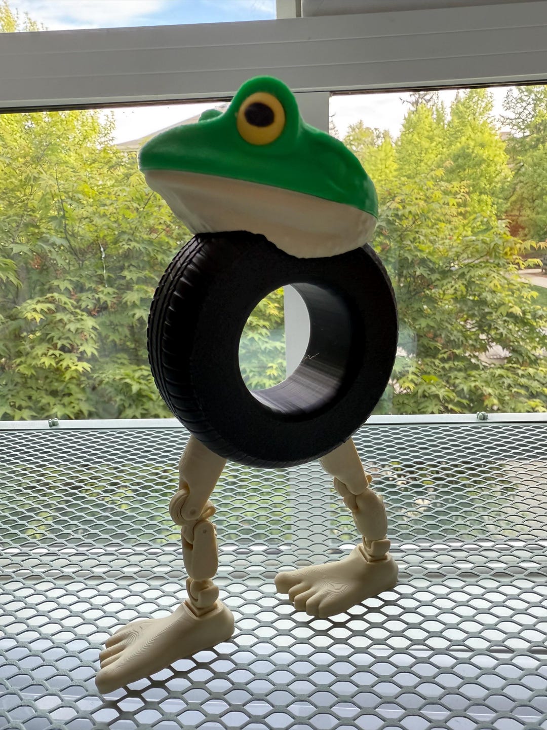 Boneca Ambalabu 3D Printed Meme Figurine Frog Tire Lady Toy Surreal ...