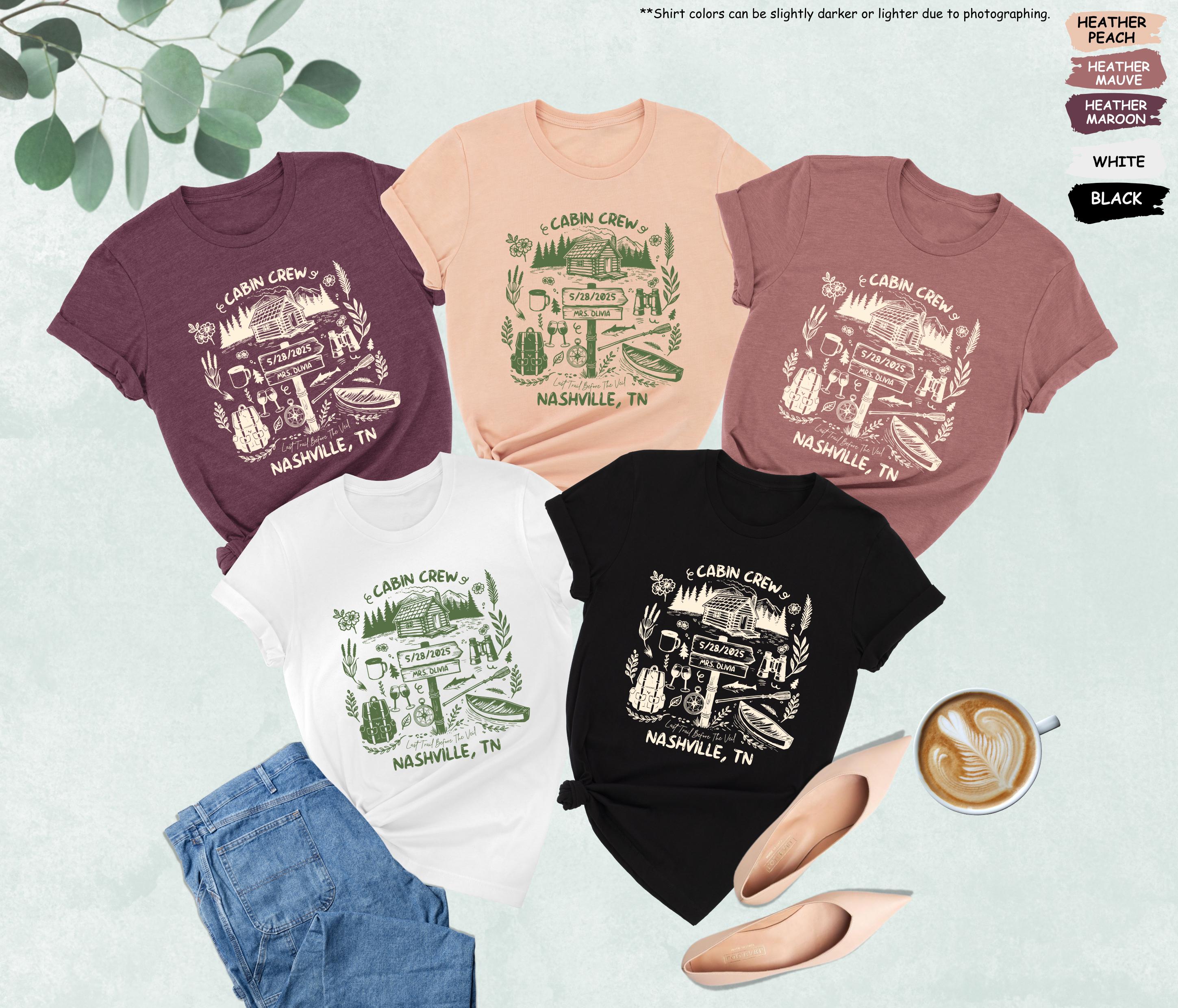Custom Cabin Crew Shirt, Matching Cabin Trip Shirts, Personalized Cabin ...