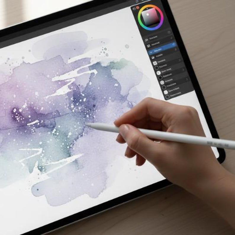 Nautika Procreate Brush Pack | Watercolor Brushes for Procreate ...