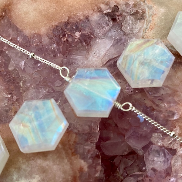 Moonstone Necklace - Etsy
