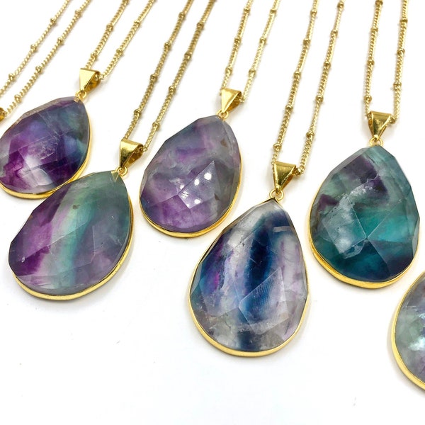 Fluorite Jewelry - Etsy