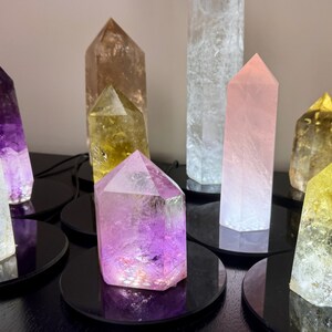 Large Crystal Towers Real Crystal Lamp Crystal Light Fixture Large ...