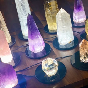 Large Crystal Towers Real Crystal Lamp Crystal Light Fixture - Etsy