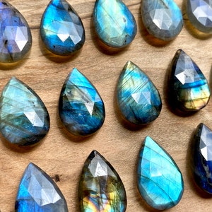 Rainbow Labradorite Crystal Necklace for Best Friends Raw Labradorite ...