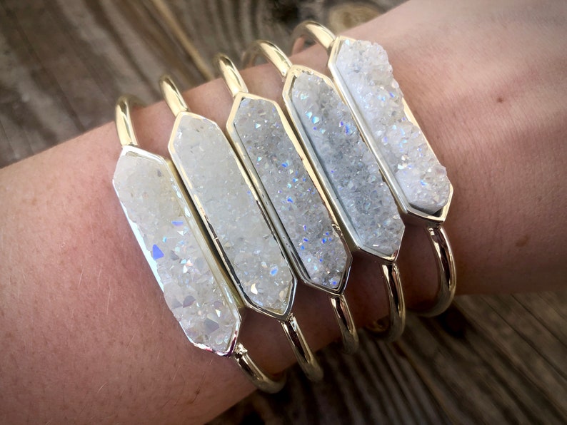 Druzy Bracelet Boho Bracelets for Women Best Selling Jewelry - Etsy