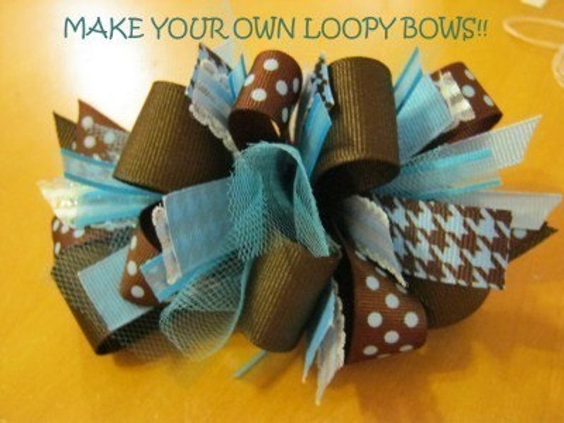 How to Make Loopy Bows- PDF Ebook by Amore, Angel - Etsy