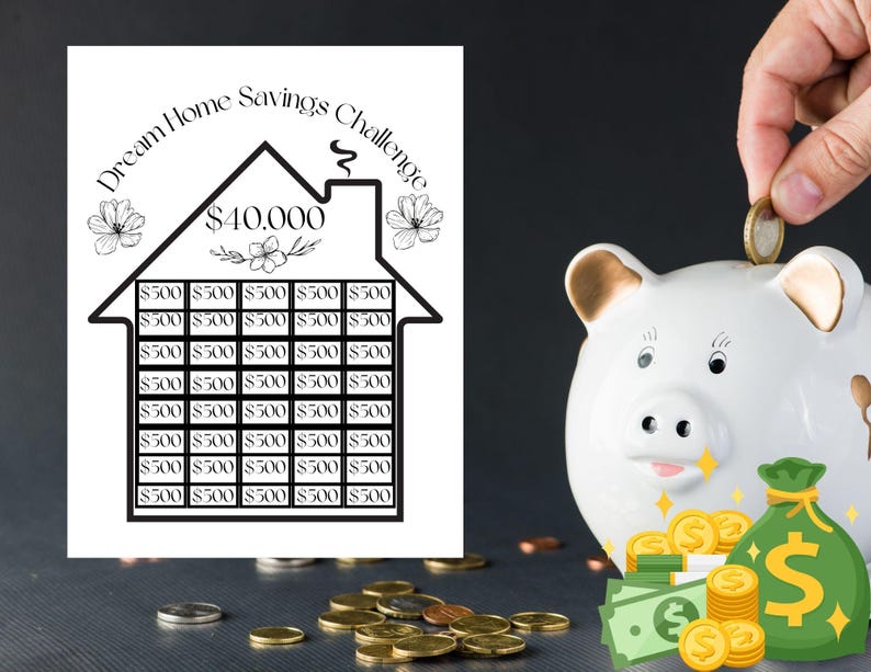 Dream Home Savings Challenge - Etsy