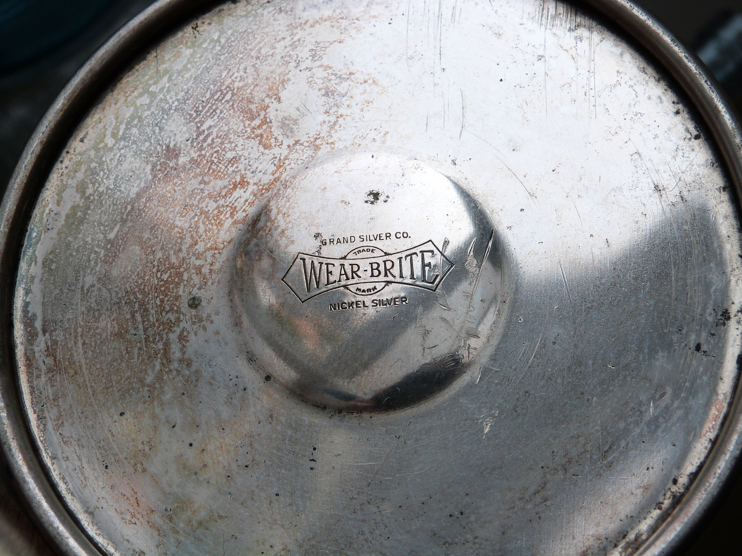 Antique Grand Silver Co. Wear Brite Nickel Silver Pitcher - VERY RARE ...