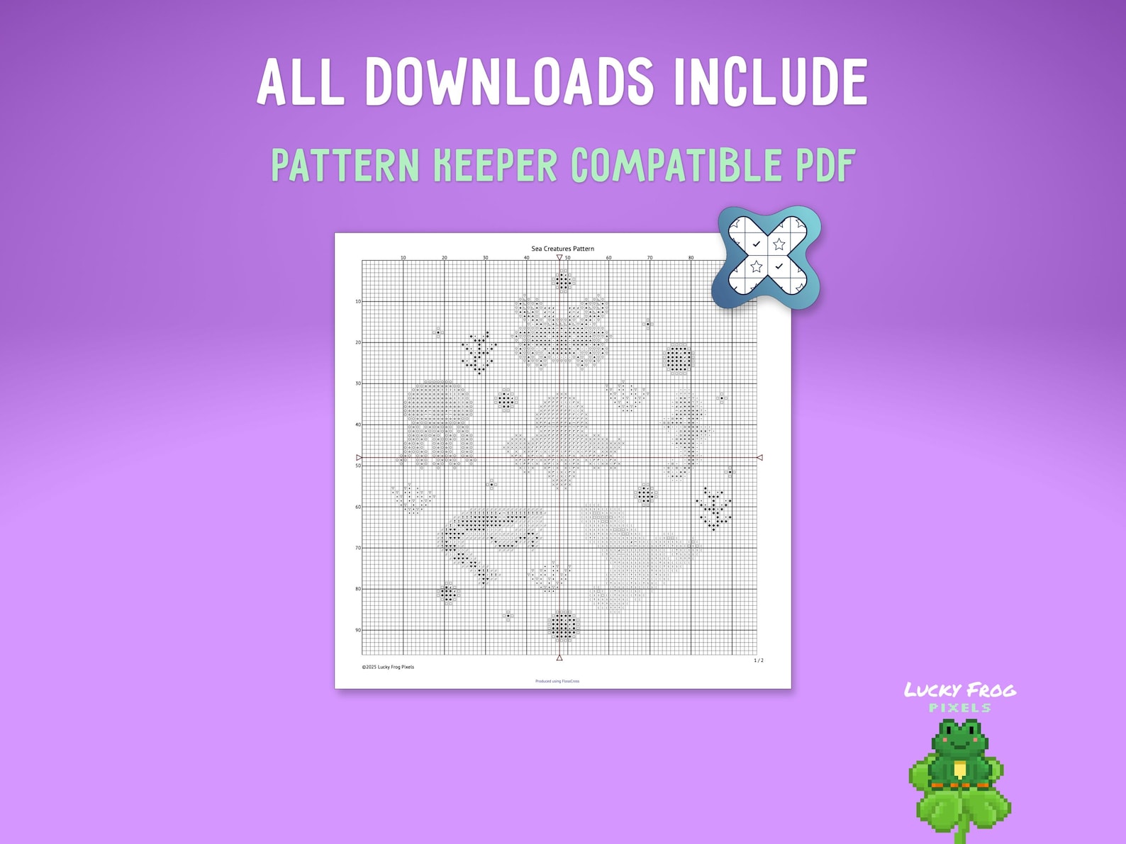 Japanese Hanami Sweets Cross Stitch Pattern, Sakura Desserts, Cute ...