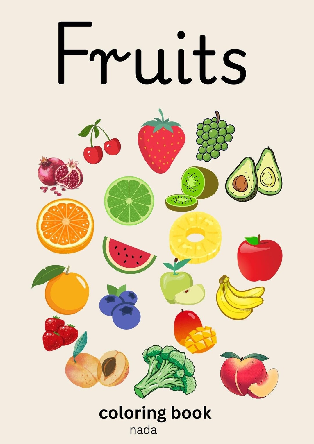 8 Fun, Fruit-themed Designs to Coloring. Motor Skills, and Hand-eye ...