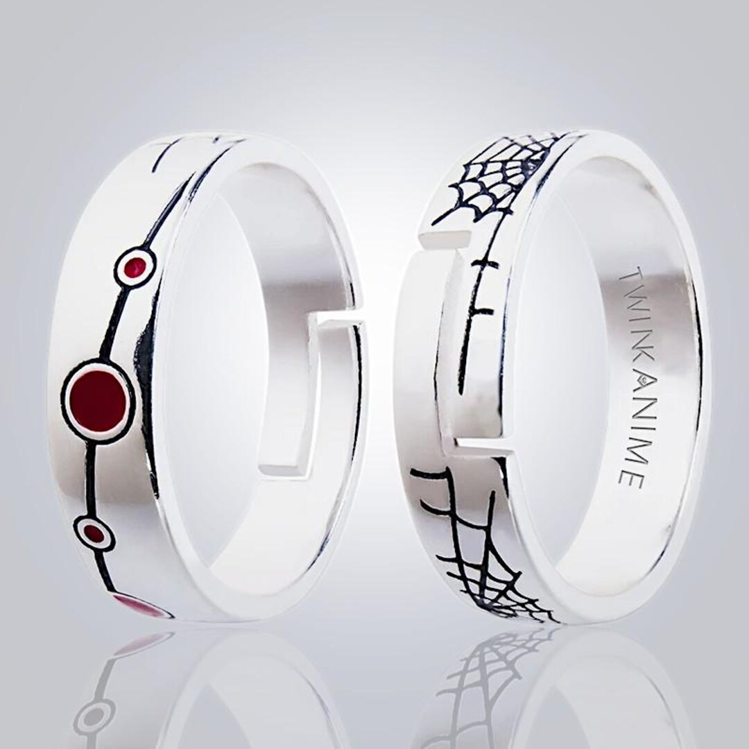 Sterling Silver Rui-inspired Spider Ring Anime Inspired Jewelry ...