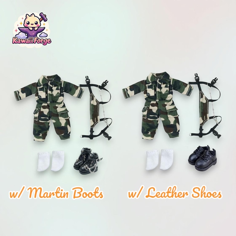 Tactical Combat Jumpsuit for Nendoroid, Obitsu 11 & BJD Dolls Ymy - Etsy
