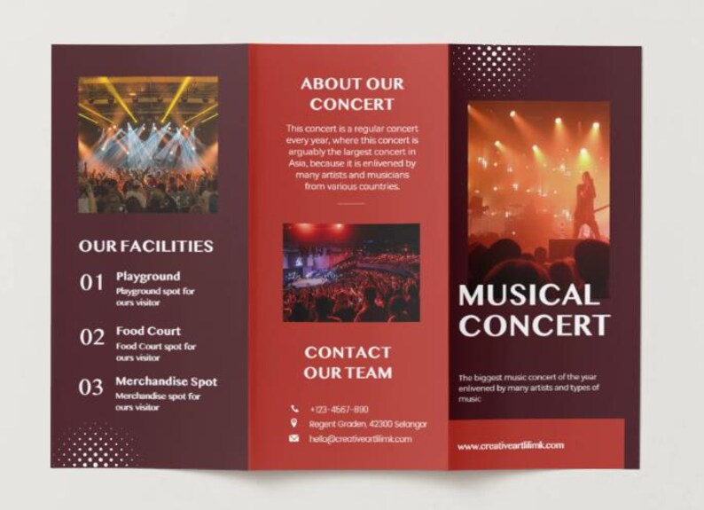 Trifold Brochure Digital Templates - Etsy
