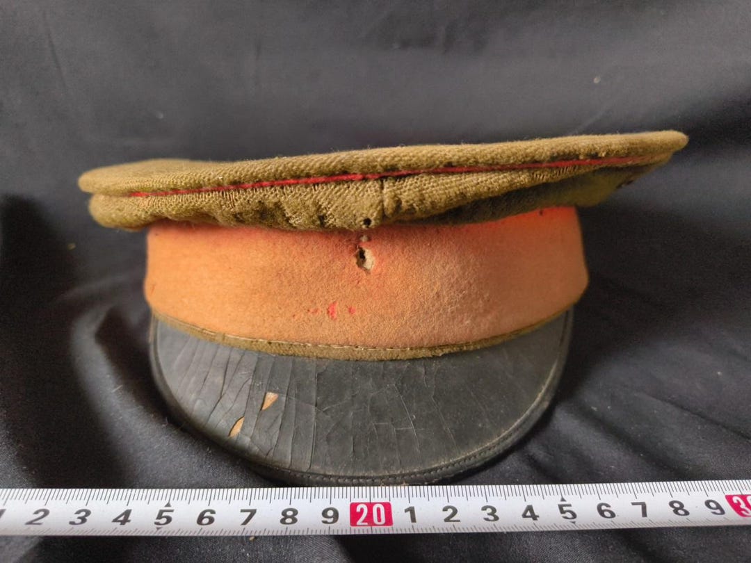 Original WW2 II Japanese Imperial Military Soldier's Cap Infantry-h0221 ...