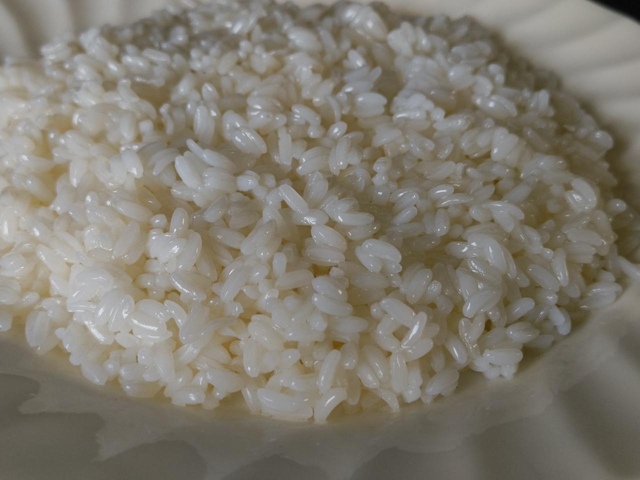 Fluffy White Rice Fake Food Elaborate Handmade Food Replica Art ...