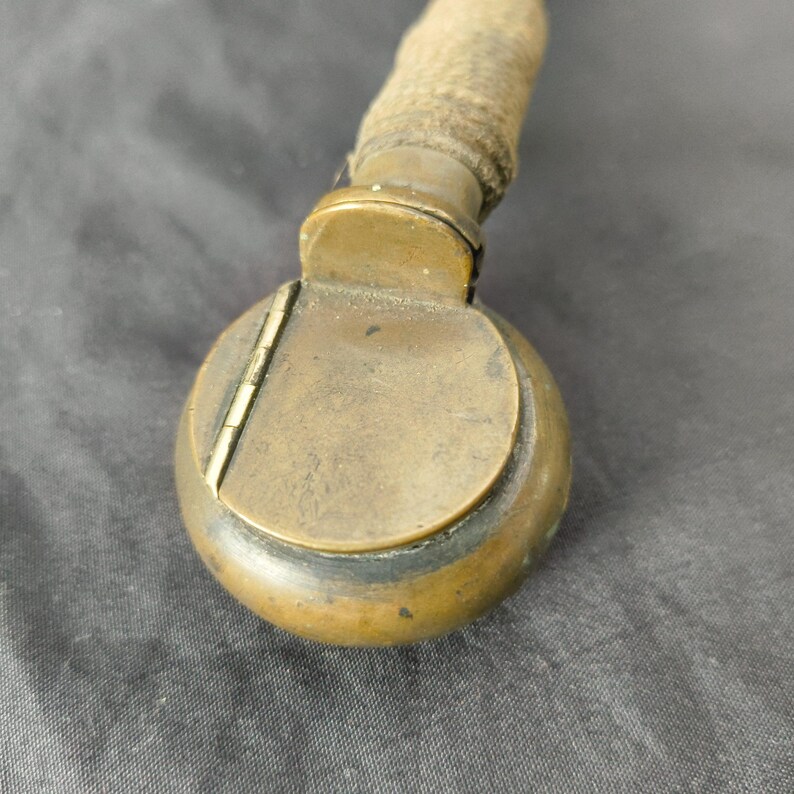 Rare WWII Imperial Japanese Army & Navy Victory Yatate, Brass Portable ...