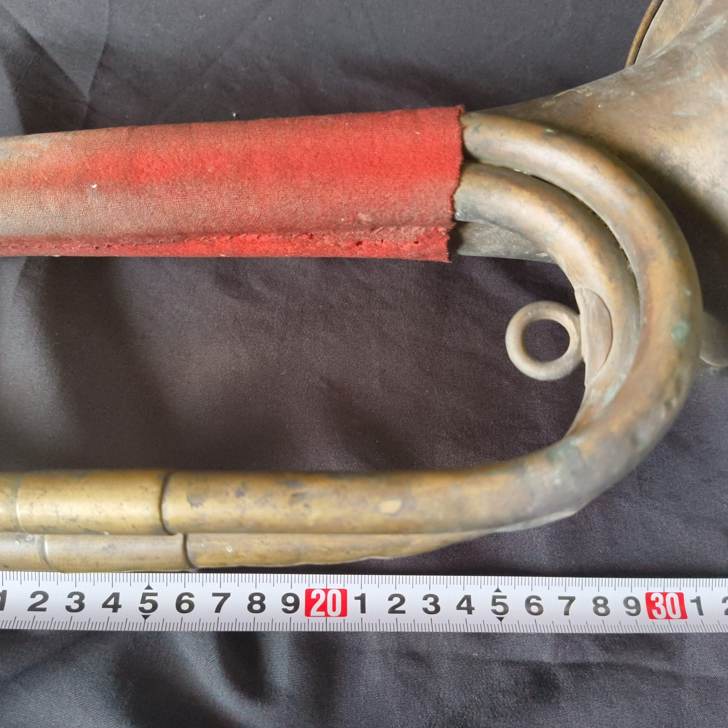 WWII Imperial Japanese Army Military Brass Bugle Trumpet Signal Horn W ...