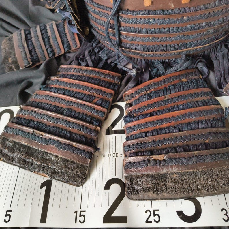 Edo Period Samurai Dou Armor | Antique Japanese Cuirass With Armor Cord ...
