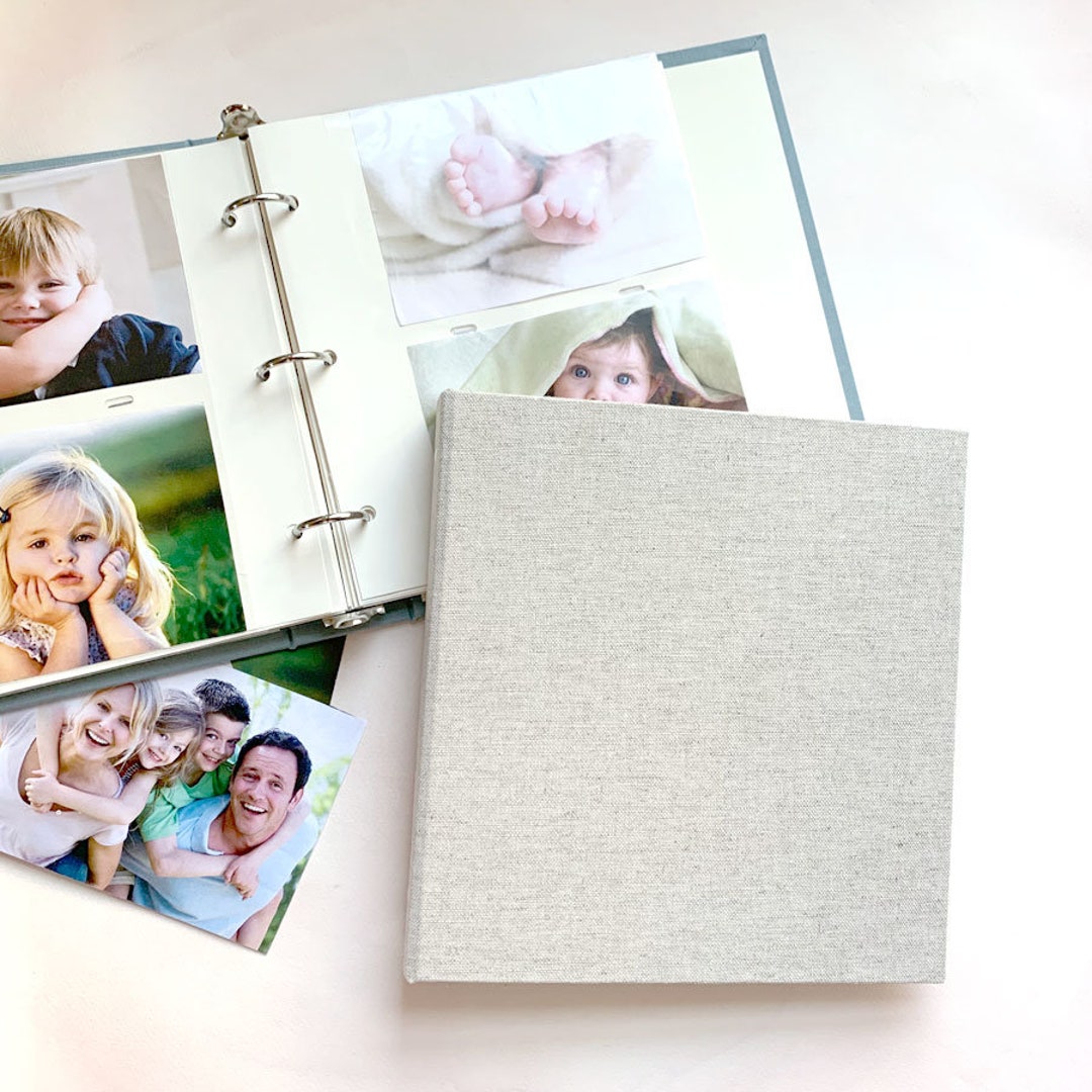 Photo Album Binder With 4x6 Sleeves - Holds 100 or 200 4x6 Photographs ...
