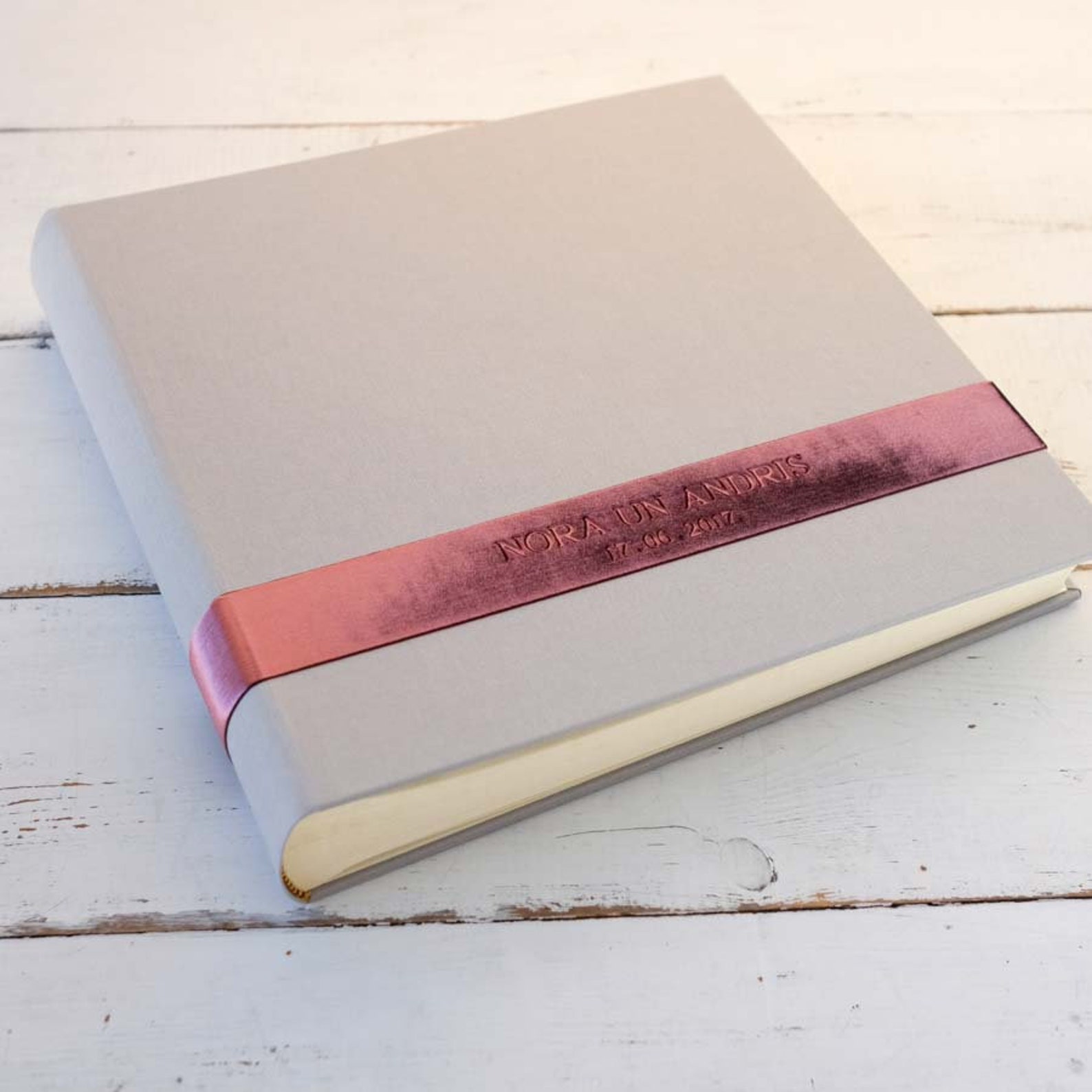 Custom Wedding Book a Beautiful Wedding Guestbook Velvet | Etsy