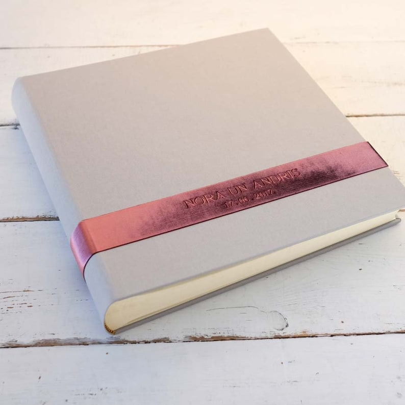 Custom Wedding Book a Beautiful Wedding Guestbook Velvet - Etsy